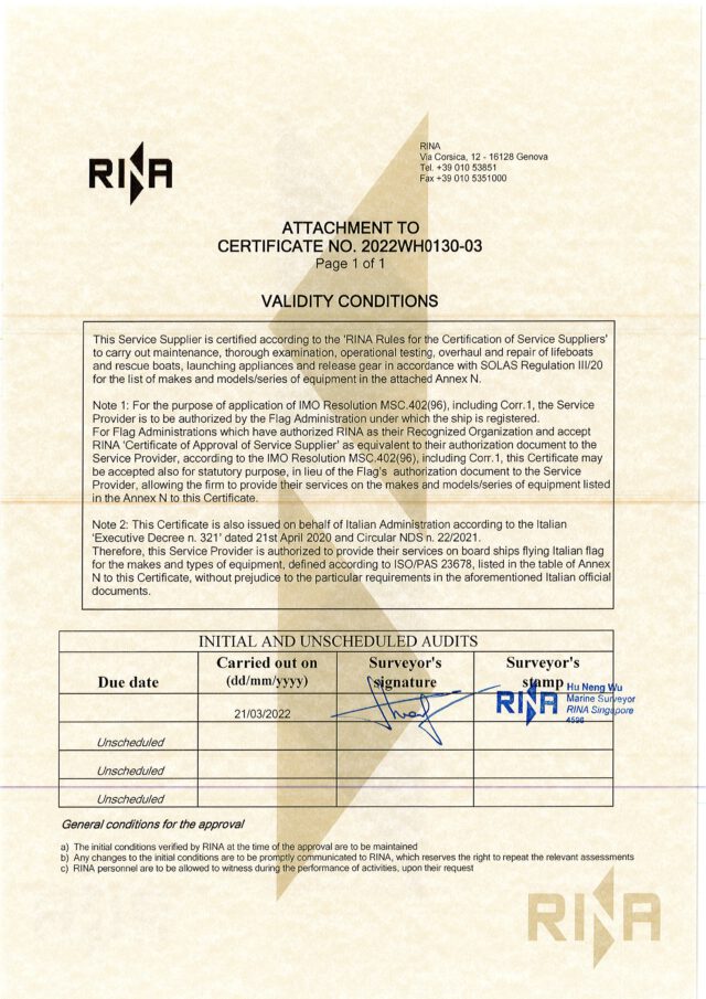 RINA - MSC