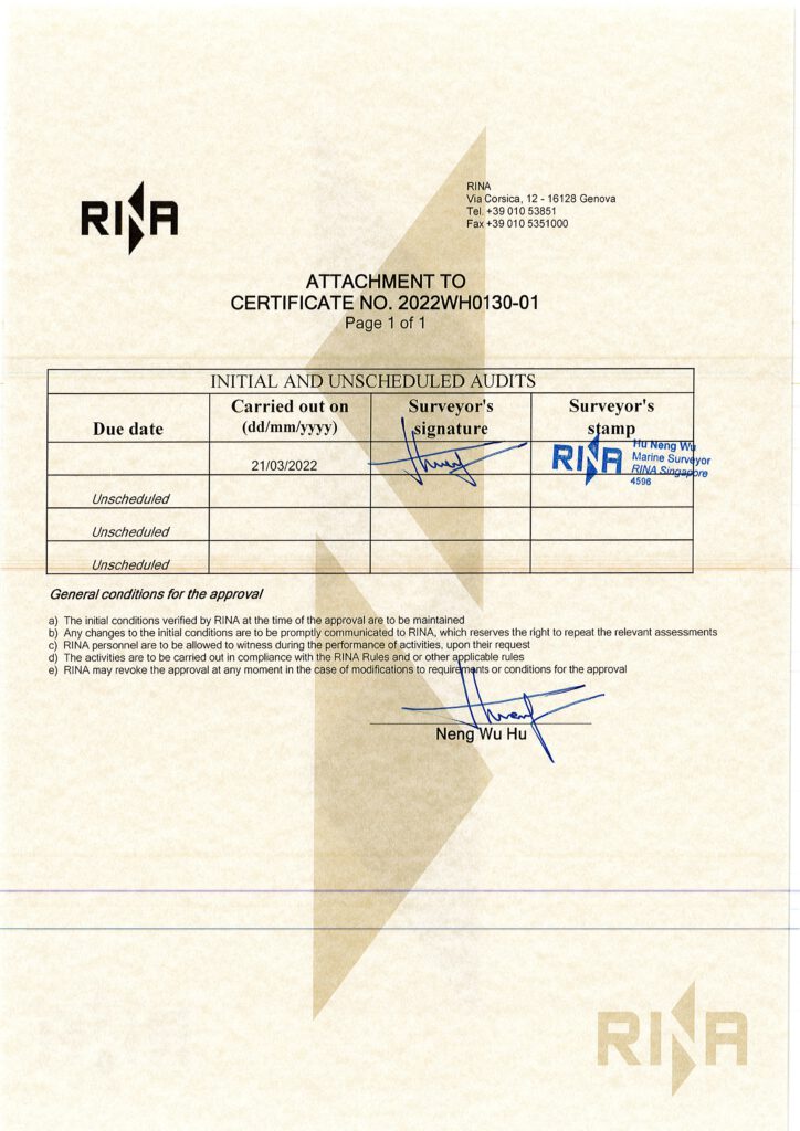 RINA - MSC